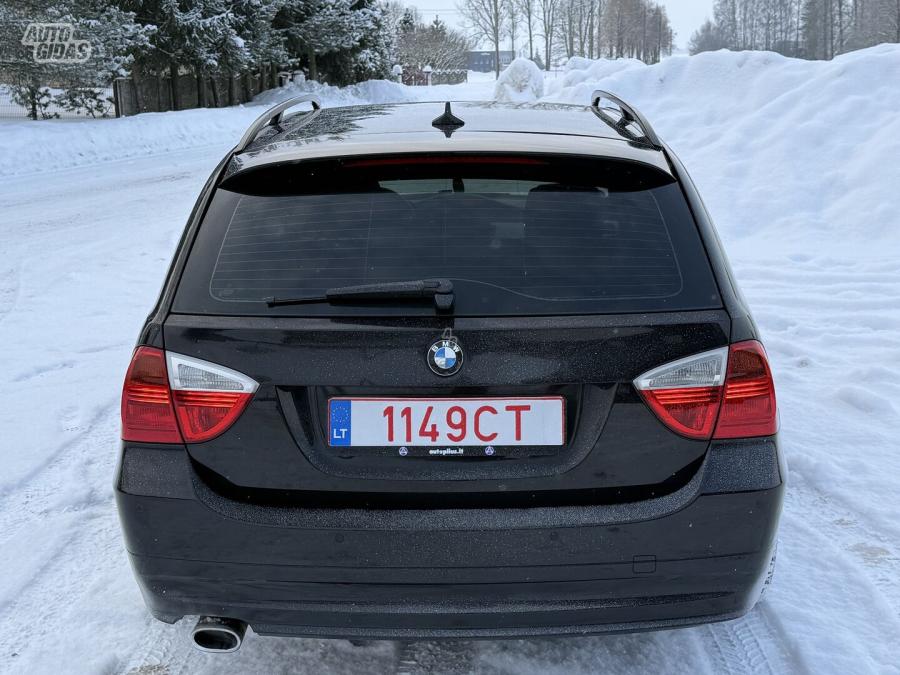 Melns BMW 320 2008 Raseiniai, ar dzinēja tilpumu 2.00 L un nobraukumu 309 tūkst. km par 3500 €, foto 5 vietnē AUTOMOTO.COM.LV
