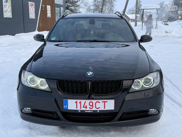 Black BMW 320 2008 in Raseiniai, with an engine capacity of 2.00 L and mileage of 309 thousand km for 3500 €, photo 6 on AUTOMOTO.COM.LV