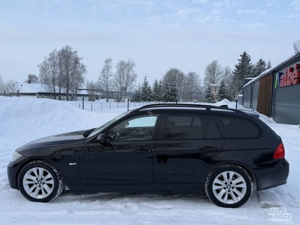Black BMW 320 2008 in Raseiniai, with an engine capacity of 2.00 L and mileage of 309 thousand km for 3500 €, photo 8 on AUTOMOTO.COM.LV