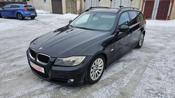 Black BMW 320 2008 in Alytus, with an engine capacity of 2.00 L and mileage of 271 thousand km for 4550 €, photo 1 on AUTOMOTO.COM.LV