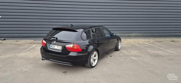 Black BMW 320 2008 in Alytus, with an engine capacity of 2.00 L and mileage of 374 thousand km for 3490 €, photo 3 on AUTOMOTO.COM.LV