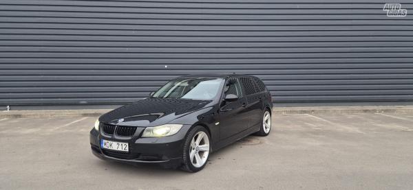 Black BMW 320 2008 in Alytus, with an engine capacity of 2.00 L and mileage of 374 thousand km for 3490 €, photo 7 on AUTOMOTO.COM.LV