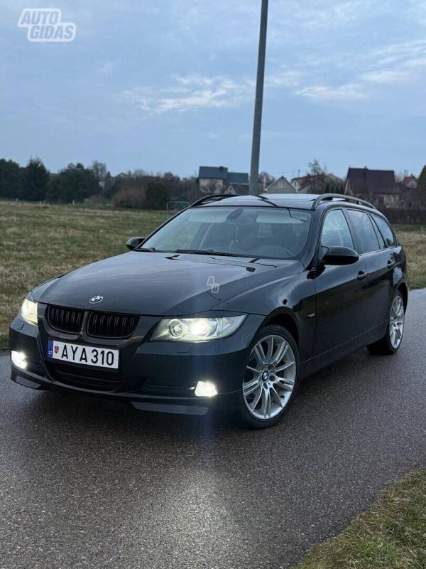 Melns BMW 320 2008 Viļņa, ar dzinēja tilpumu 2.00 L un nobraukumu 230 tūkst. km par 4000 €, foto 1 vietnē AUTOMOTO.COM.LV