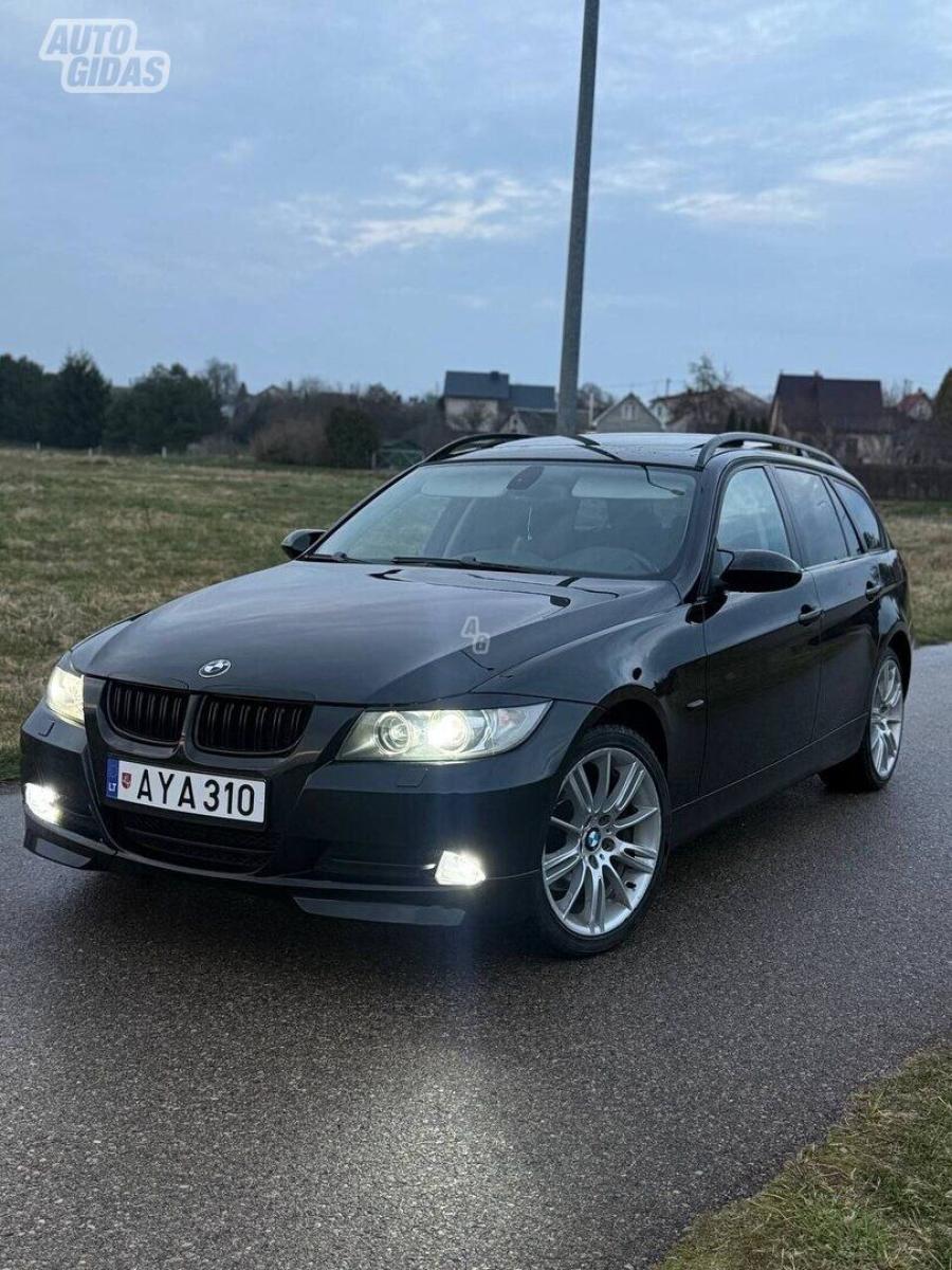 Melns BMW 320 2008 Viļņa, ar dzinēja tilpumu 2.00 L un nobraukumu 230 tūkst. km par 4000 €, foto 1 vietnē AUTOMOTO.COM.LV