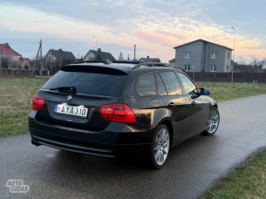 Melns BMW 320 2008 Viļņa, ar dzinēja tilpumu 2.00 L un nobraukumu 230 tūkst. km par 4000 €, foto 3 vietnē AUTOMOTO.COM.LV