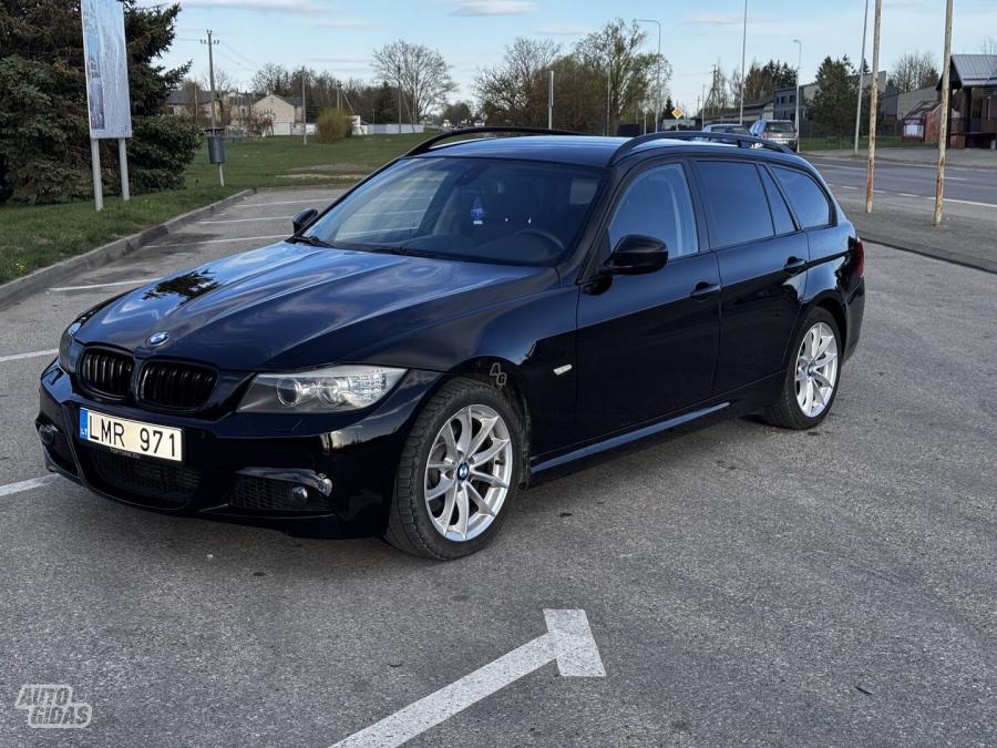 Black BMW 320 2008 in Marijampole, with an engine capacity of 2.00 L and mileage of 340 thousand km for 4500 €, photo 1 on AUTOMOTO.COM.LV