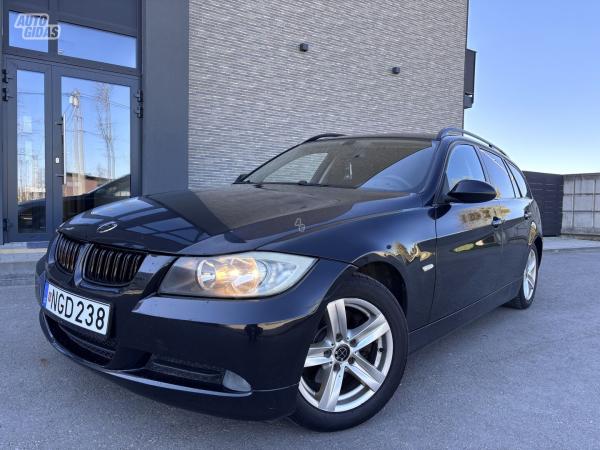 Black BMW 320 2008 in Kaunas, with an engine capacity of 2.00 L and mileage of 334 thousand km for 2290 €, photo 3 on AUTOMOTO.COM.LV