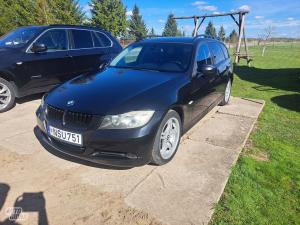 Black BMW 320 2008 in Panevezys, with an engine capacity of 2.00 L and mileage of 349 thousand km for 3300 €, photo  on AUTOMOTO.COM.LV