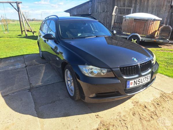 Black BMW 320 2008 in Panevezys, with an engine capacity of 2.00 L and mileage of 349 thousand km for 3300 €, photo 3 on AUTOMOTO.COM.LV