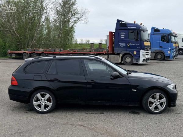 Black BMW 320 2008 in Kretinga, with an engine capacity of 2.00 L and mileage of 285 thousand km for 3450 €, photo 4 on AUTOMOTO.COM.LV