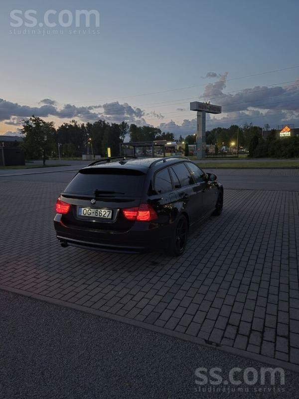 Black BMW 320 2008 in Riga, with an engine capacity of 2.00 L and mileage of 430 thousand km for 4700 €, photo 6 on AUTOMOTO.COM.LV