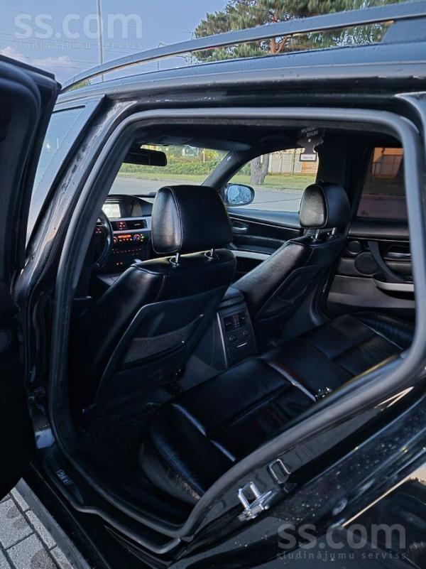 Black BMW 320 2008 in Riga, with an engine capacity of 2.00 L and mileage of 430 thousand km for 4700 €, photo 9 on AUTOMOTO.COM.LV