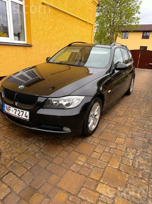 Black BMW 320 2008 in Bauska, with an engine capacity of 2.00 L and mileage of 330 thousand km for 3500 €, photo 5 on AUTOMOTO.COM.LV