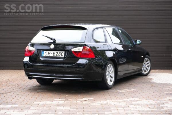 Melns BMW 320 2008 Rīga, ar dzinēja tilpumu 2.00 L un nobraukumu 314 tūkst. km par 4990 €, foto 3 vietnē AUTOMOTO.COM.LV
