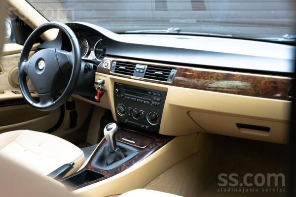 Melns BMW 320 2008 Rīga, ar dzinēja tilpumu 2.00 L un nobraukumu 314 tūkst. km par 4990 €, foto 5 vietnē AUTOMOTO.COM.LV