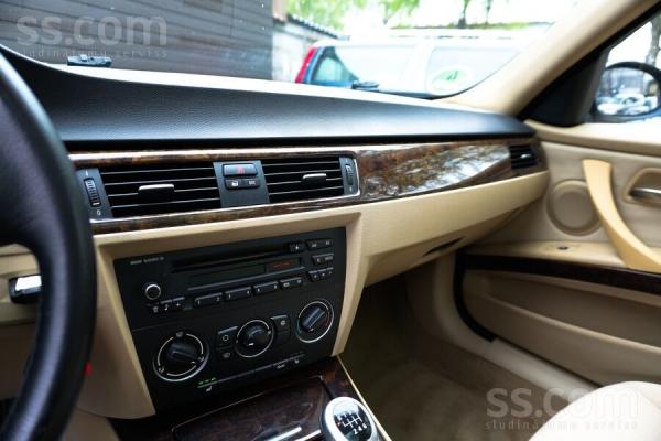 Melns BMW 320 2008 Rīga, ar dzinēja tilpumu 2.00 L un nobraukumu 314 tūkst. km par 4990 €, foto 7 vietnē AUTOMOTO.COM.LV