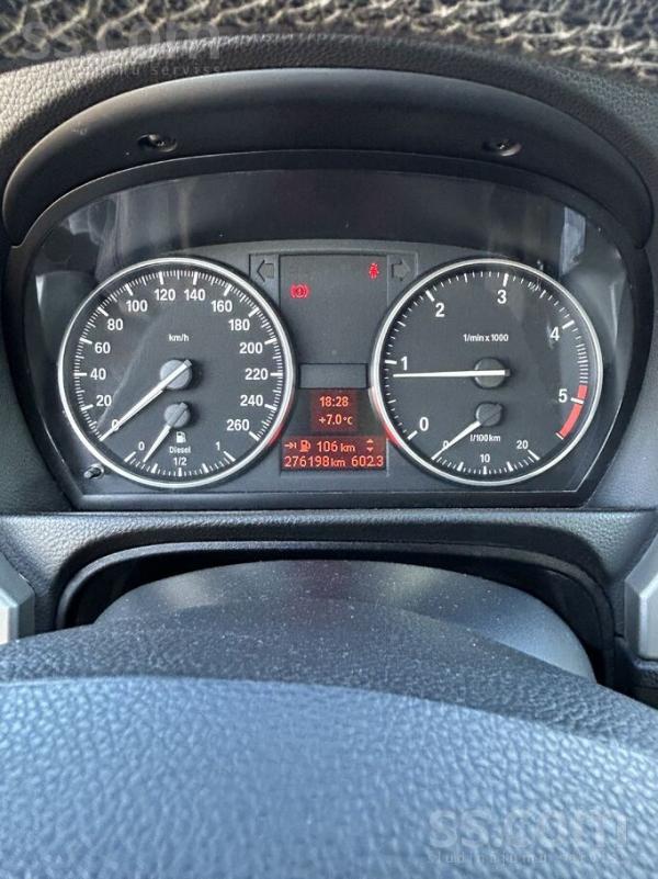 Black BMW 320 2008 in Riga, with an engine capacity of 2.00 L and mileage of 276 thousand km for 4800 €, photo 8 on AUTOMOTO.COM.LV
