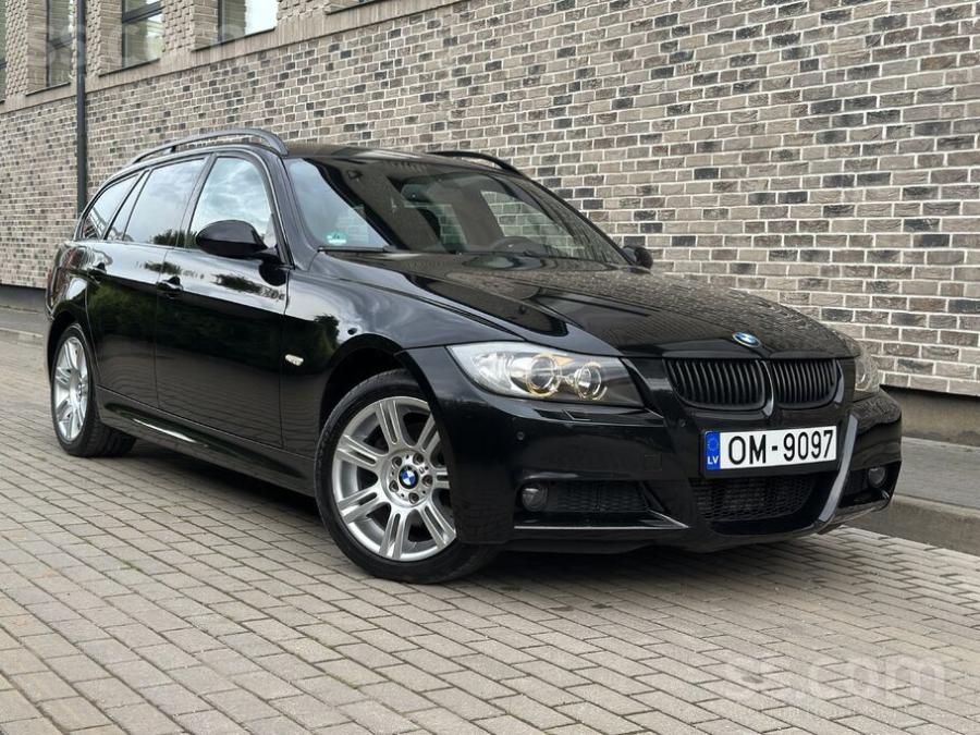 Melns BMW 320 2008 Tukums, ar dzinēja tilpumu 2.00 L un nobraukumu 0 tūkst. km par 5990 €, foto 1 vietnē AUTOMOTO.COM.LV