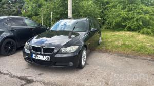 Black BMW 320 2008 in Riga, with an engine capacity of 2.00 L and mileage of 287 thousand km for 1600 €, photo  on AUTOMOTO.COM.LV
