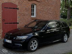 Melns BMW 320 2008 Šilutė, ar dzinēja tilpumu 2.00 L un nobraukumu 305 tūkst. km par 5950 €, foto  vietnē AUTOMOTO.COM.LV