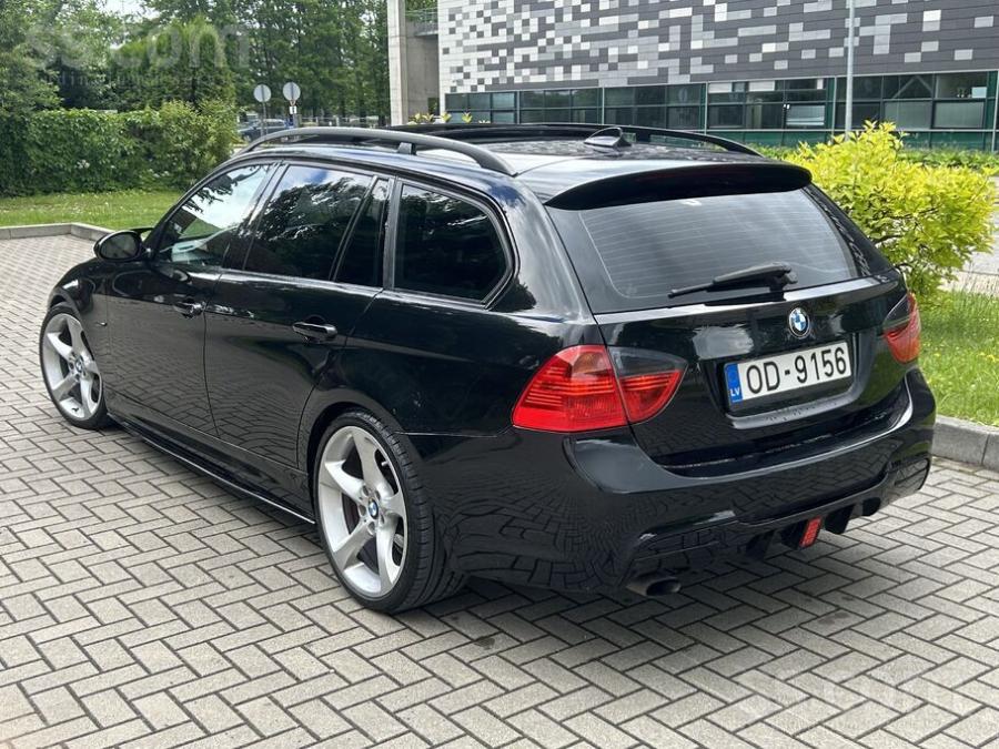 Melns BMW 320 2008 Jelgava, ar dzinēja tilpumu 2.00 L un nobraukumu 314 tūkst. km par 5900 €, foto 4 vietnē AUTOMOTO.COM.LV
