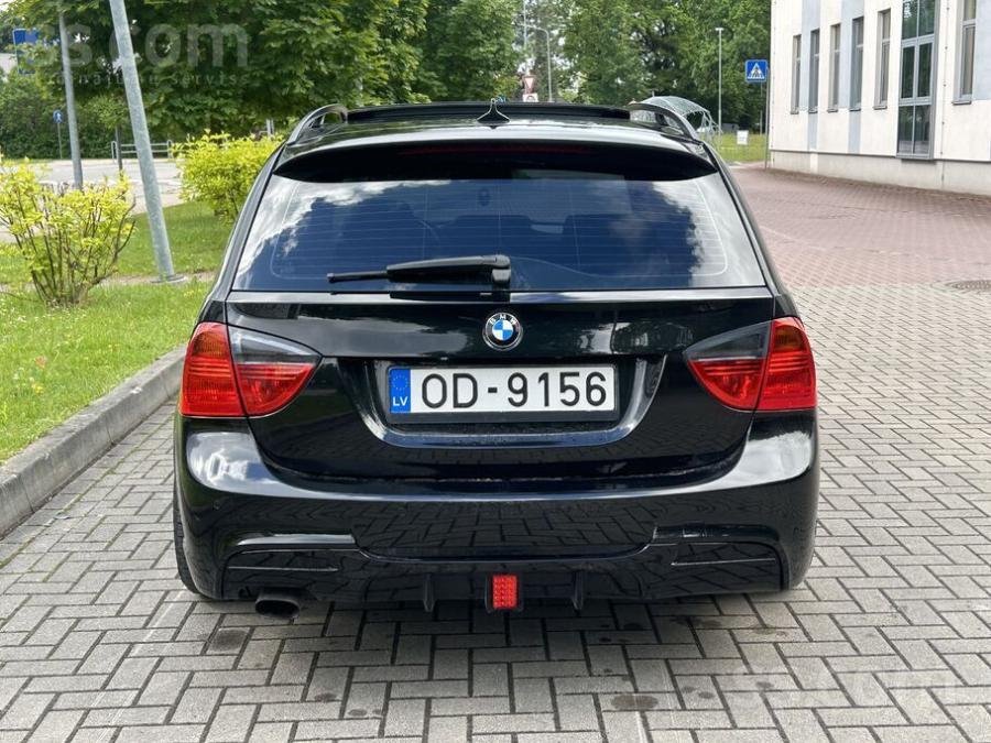 Melns BMW 320 2008 Jelgava, ar dzinēja tilpumu 2.00 L un nobraukumu 314 tūkst. km par 5900 €, foto 5 vietnē AUTOMOTO.COM.LV