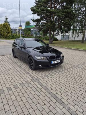 Black BMW 320 2008 in Riga, with an engine capacity of 2.00 L and mileage of 448 thousand km for 4700 €, photo 3 on AUTOMOTO.COM.LV