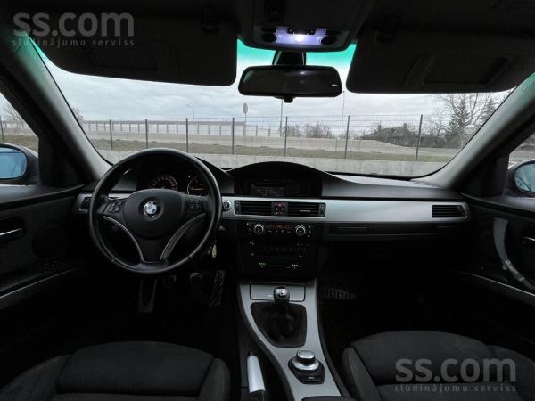Black BMW 320 2008 in Riga, with an engine capacity of 2.00 L and mileage of 0 thousand km for 4490 €, photo 8 on AUTOMOTO.COM.LV
