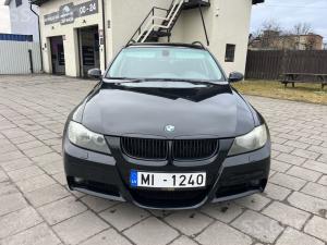 Black BMW 320 2008 in Riga, with an engine capacity of 2.00 L and mileage of 0 thousand km for 3490 €, photo 4 on AUTOMOTO.COM.LV