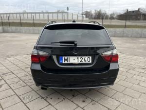 Black BMW 320 2008 in Riga, with an engine capacity of 2.00 L and mileage of 0 thousand km for 3490 €, photo 7 on AUTOMOTO.COM.LV