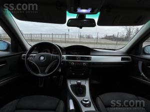 Black BMW 320 2008 in Riga, with an engine capacity of 2.00 L and mileage of 0 thousand km for 3490 €, photo 9 on AUTOMOTO.COM.LV