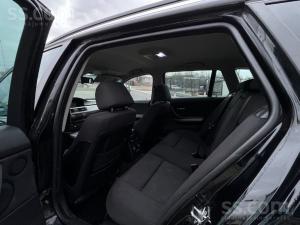 Black BMW 320 2008 in Riga, with an engine capacity of 2.00 L and mileage of 0 thousand km for 3490 €, photo 12 on AUTOMOTO.COM.LV