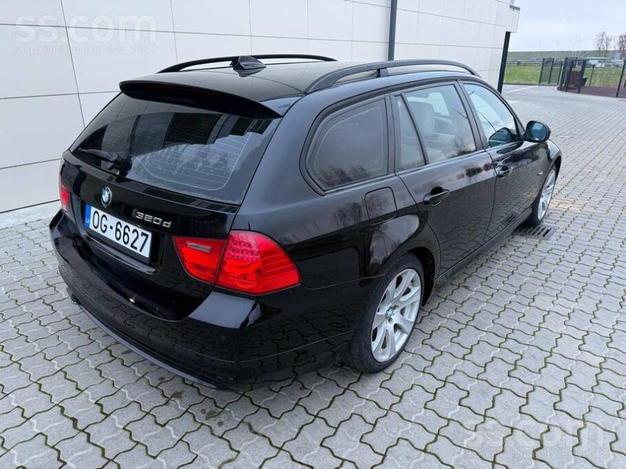 Black BMW 320 2008 in Riga, with an engine capacity of 2.00 L and mileage of 420 thousand km for 3400 €, photo 4 on AUTOMOTO.COM.LV