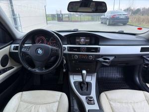 Black BMW 320 2008 in Riga, with an engine capacity of 2.00 L and mileage of 420 thousand km for 3400 €, photo 9 on AUTOMOTO.COM.LV