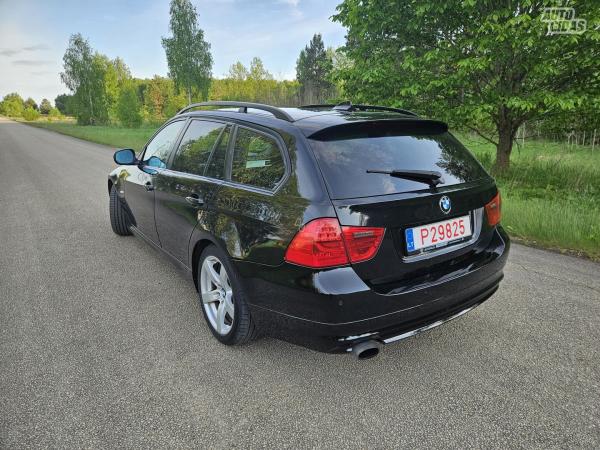 Black BMW 320 2008 in Prienai, with an engine capacity of 2.00 L and mileage of 360 thousand km for 3999 €, photo 9 on AUTOMOTO.COM.LV