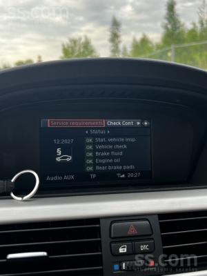 Black BMW 320 2008 in Jelgava, with an engine capacity of 2.00 L and mileage of 266 thousand km for 5600 €, photo 8 on AUTOMOTO.COM.LV