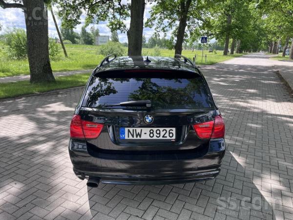 Melns BMW 320 2008 Valmiera, ar dzinēja tilpumu 2.00 L un nobraukumu 284 tūkst. km par 4300 €, foto 5 vietnē AUTOMOTO.COM.LV