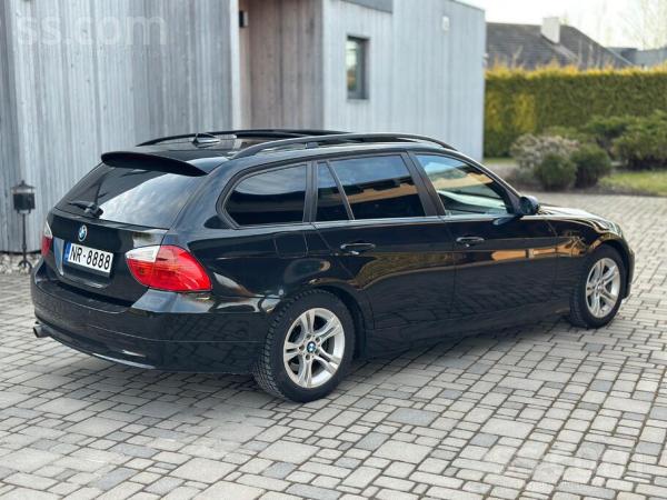 Black BMW 320 2008 in Riga, with an engine capacity of 2.00 L and mileage of 218 thousand km for 4350 €, photo 4 on AUTOMOTO.COM.LV