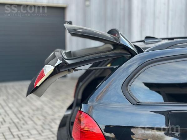 Black BMW 320 2008 in Riga, with an engine capacity of 2.00 L and mileage of 218 thousand km for 4350 €, photo 7 on AUTOMOTO.COM.LV