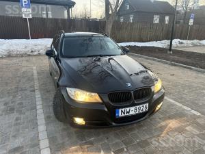 Black BMW 320 2008 in Ludza, with an engine capacity of 2.00 L and mileage of 280 thousand km for 4350 €, photo  on AUTOMOTO.COM.LV