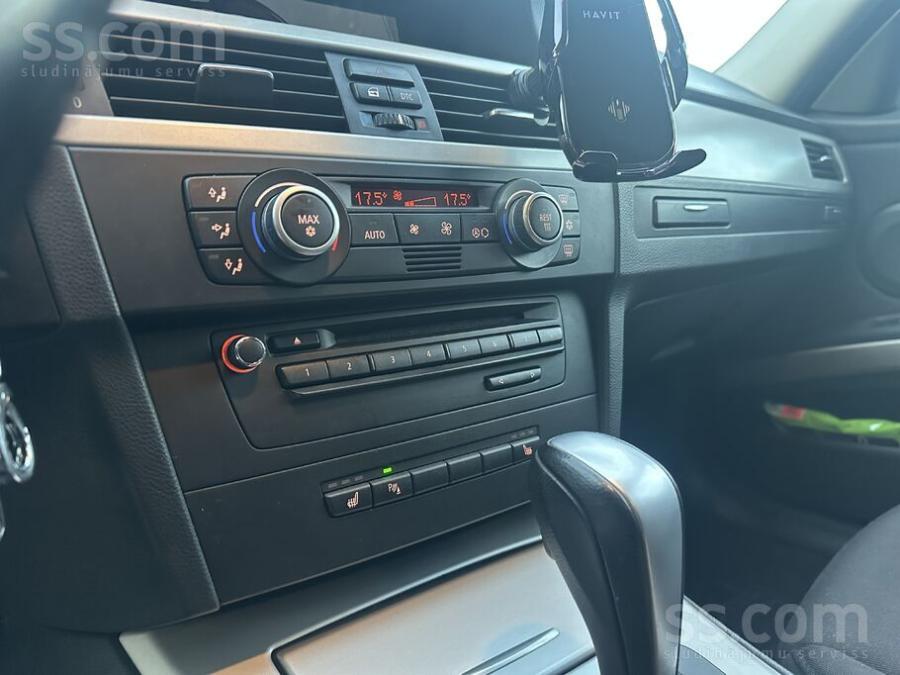 Melns BMW 320 2008 Ludza, ar dzinēja tilpumu 2.00 L un nobraukumu 280 tūkst. km par 4350 €, foto 9 vietnē AUTOMOTO.COM.LV