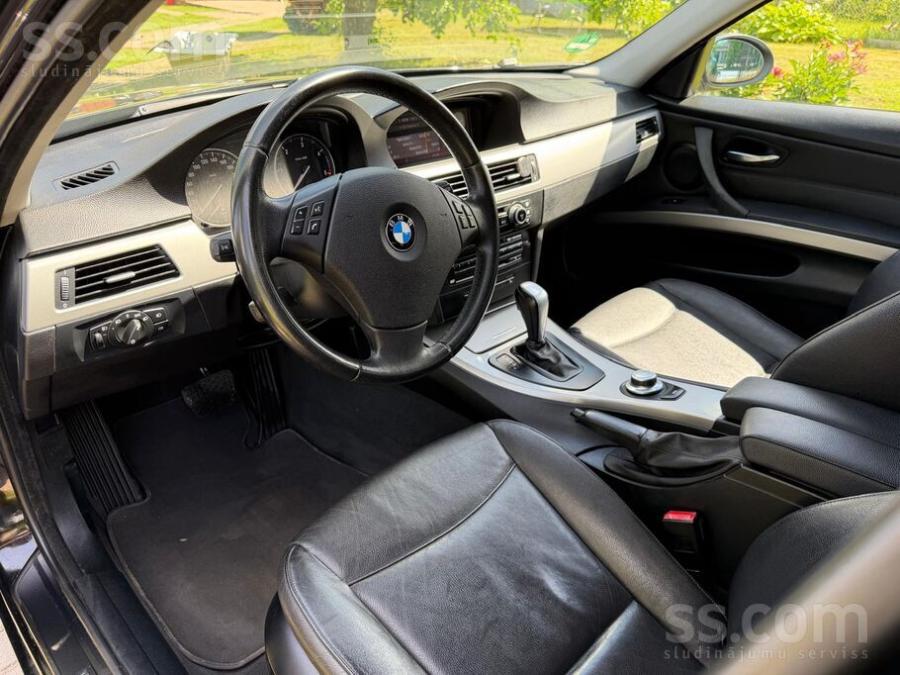 Melns BMW 320 2008 Tukums, ar dzinēja tilpumu 2.00 L un nobraukumu 307 tūkst. km par 4100 €, foto 10 vietnē AUTOMOTO.COM.LV