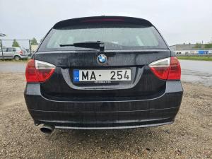 Black BMW 320 2008 in Riga, with an engine capacity of 2.00 L and mileage of 382 thousand km for 2590 €, photo 8 on AUTOMOTO.COM.LV