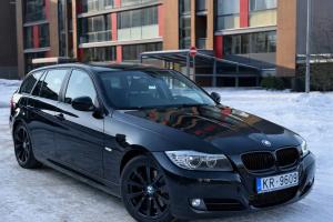 Black BMW 320 2008 in Riga, with an engine capacity of 2.00 L and mileage of 308 thousand km for 4290 €, photo  on AUTOMOTO.COM.LV
