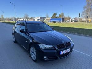 Black BMW 320 2008 in Rezekne, with an engine capacity of 2.00 L and mileage of 279 thousand km for 4200 €, photo 4 on AUTOMOTO.COM.LV