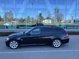 Black BMW 320 2008 in Rezekne, with an engine capacity of 2.00 L and mileage of 279 thousand km for 4200 €, photo 8 on AUTOMOTO.COM.LV