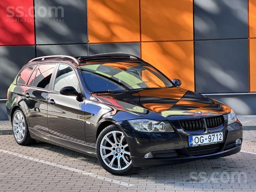 Melns BMW 320 2008 Rīga, ar dzinēja tilpumu 2.00 L un nobraukumu 345 tūkst. km par 4150 €, foto 4 vietnē AUTOMOTO.COM.LV