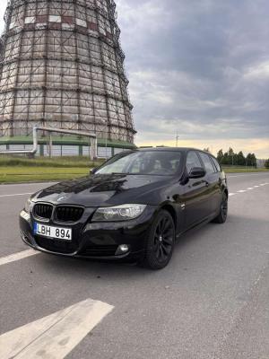Black BMW 320 2008 in Vilnius, with an engine capacity of 2.00 L and mileage of 2 thousand km for 3600 €, photo  on AUTOMOTO.COM.LV