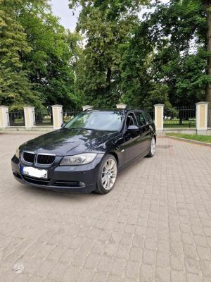 Black BMW 320 2008 in Marijampole, with an engine capacity of 2.00 L and mileage of 384 thousand km for 2950 €, photo 3 on AUTOMOTO.COM.LV