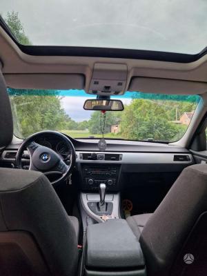 Black BMW 320 2008 in Marijampole, with an engine capacity of 2.00 L and mileage of 384 thousand km for 2950 €, photo 6 on AUTOMOTO.COM.LV